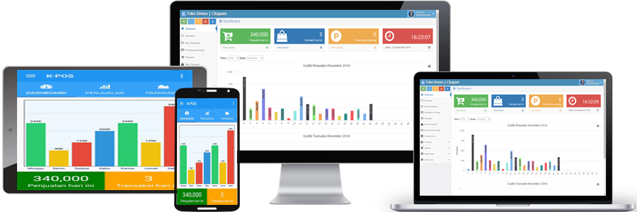 K-POS - Kasir Point Of Sale, Kasir Online, Kasir Toko